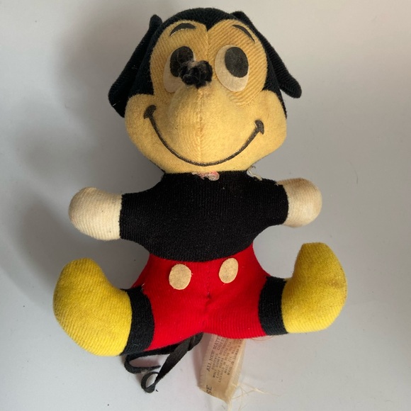 Disney | Toys | Vintage Disney Plush Mickey Mouse | Poshmark